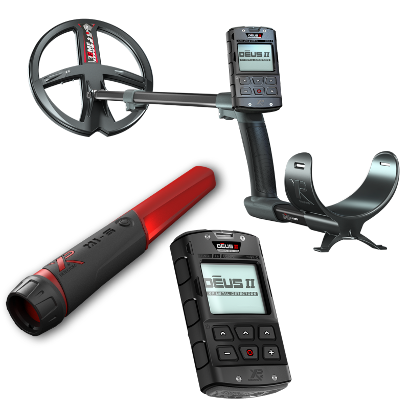 XP DEUS 2 FMF RC Metalldetektor mit Mi-6 Pinpointer - OWMO ...